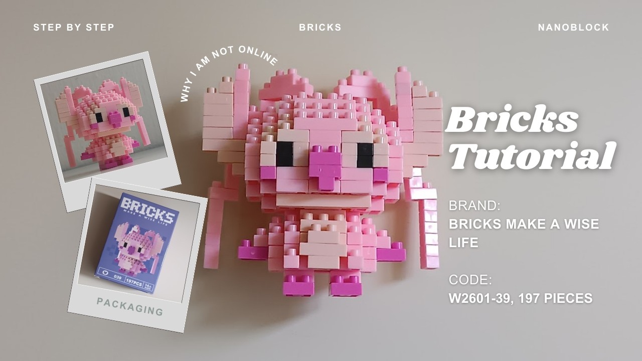 How to Build Angel Stitch Mini Bricks Make a Wise Life 039 Tutorial 197 ...