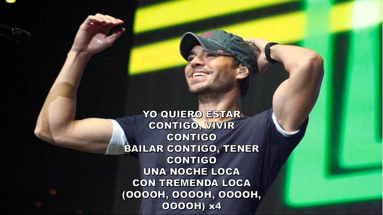 Bailando - Enrique Iglesias Letra - YouTube