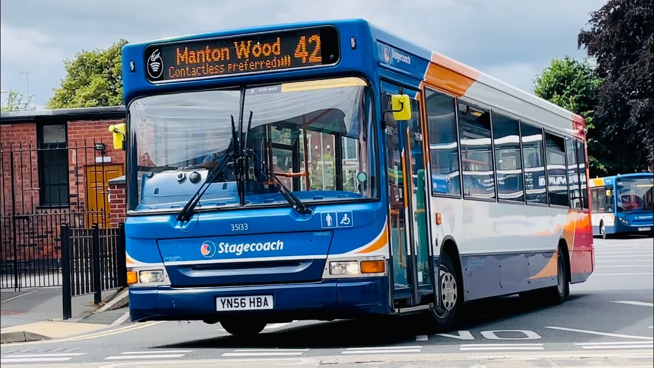 Stagecoach Bus Worksop 35133 On 42 From Wensleydale To Manton Wood Via ...
