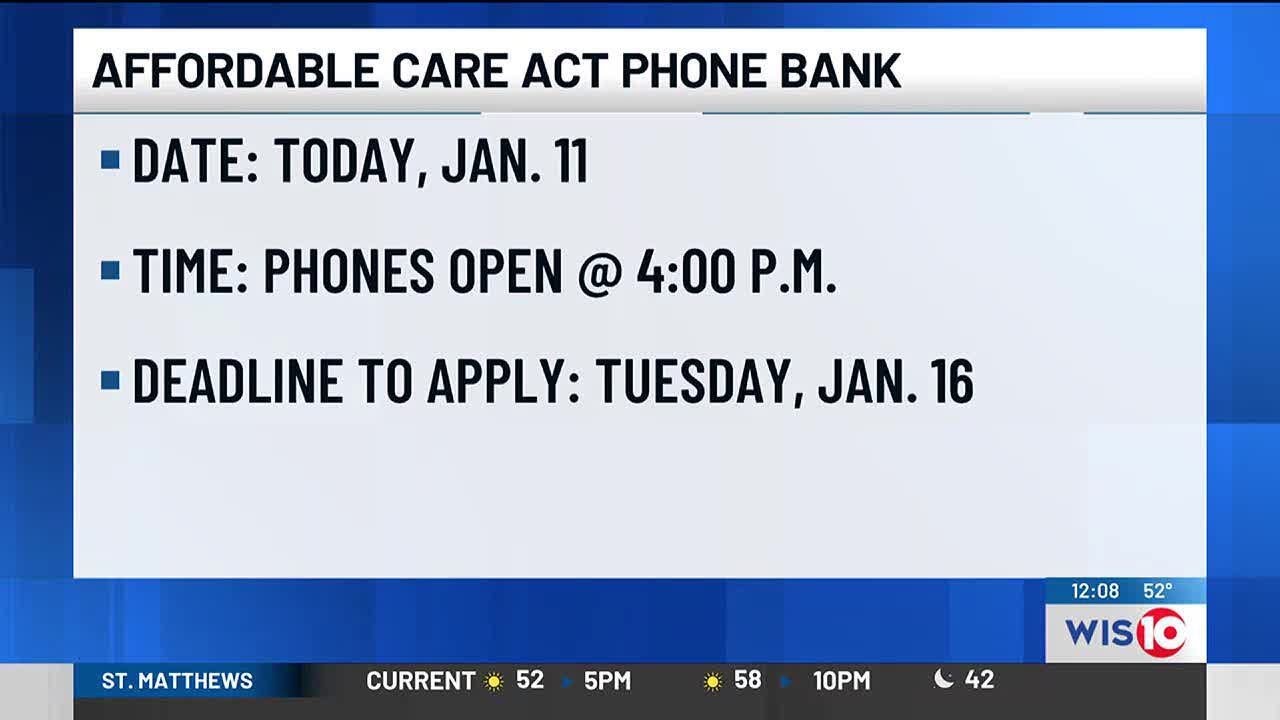 WIS News 10 hosts informational phone bank on Affordable Care Act - YouTube