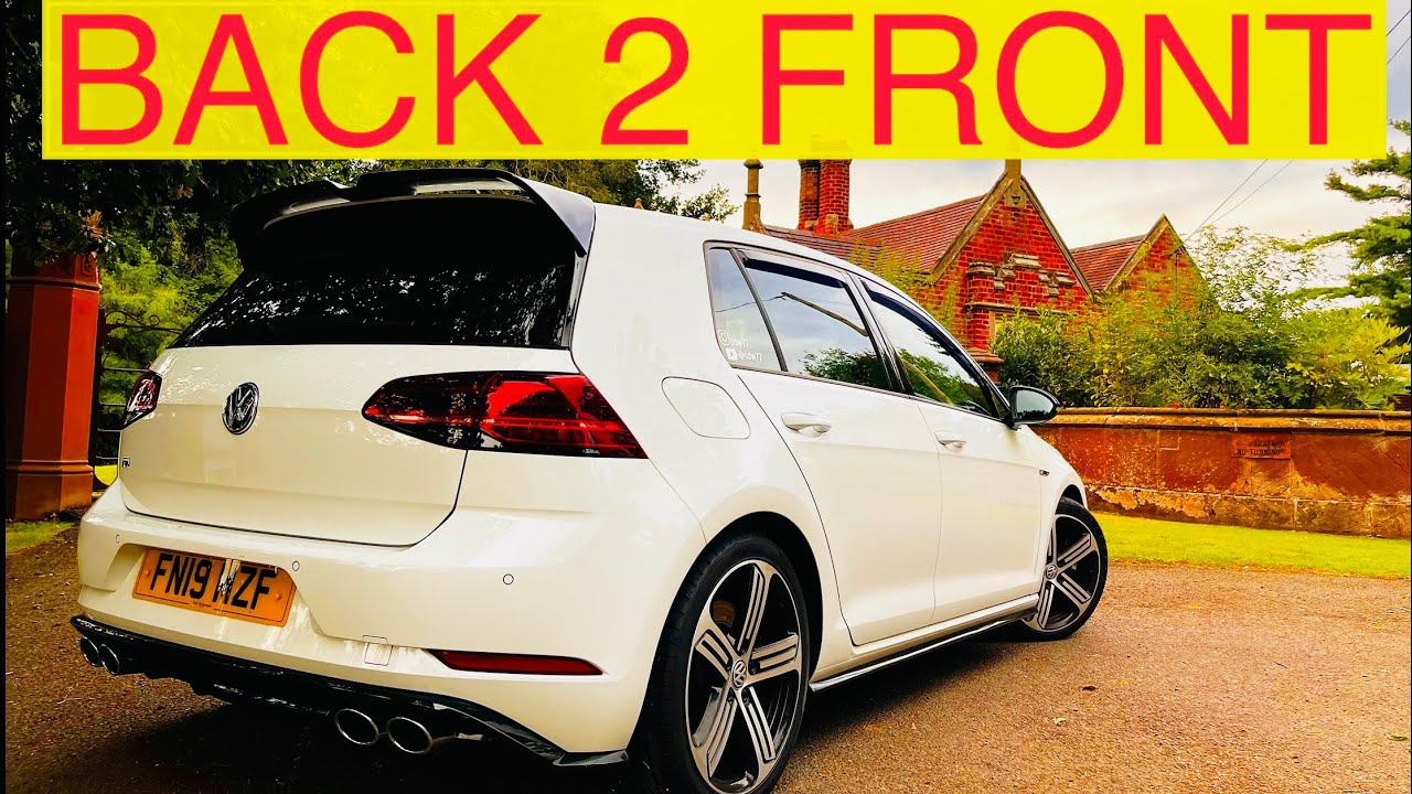 QUICK FAST BACKWARDS DRIVE VW MK7.5 GOLF R - YouTube