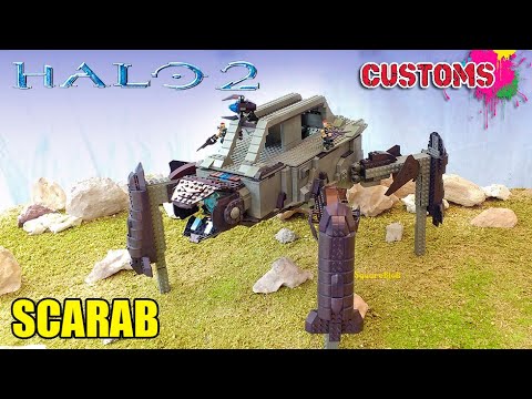 CUSTOM Scarab Halo 2 | Halo Mega Construx - YouTube