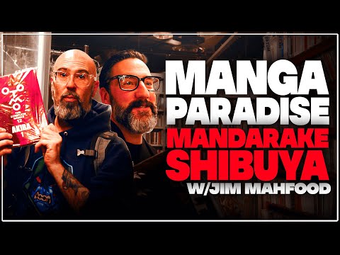 MANGA PARADISE At Mandarake Shibuya with Jim Mahfood