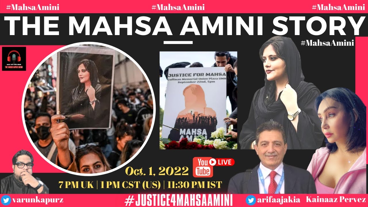 The Mahsa Amini Story | A Persian View | Kainaaz Pervez | Arif Aajakia ...