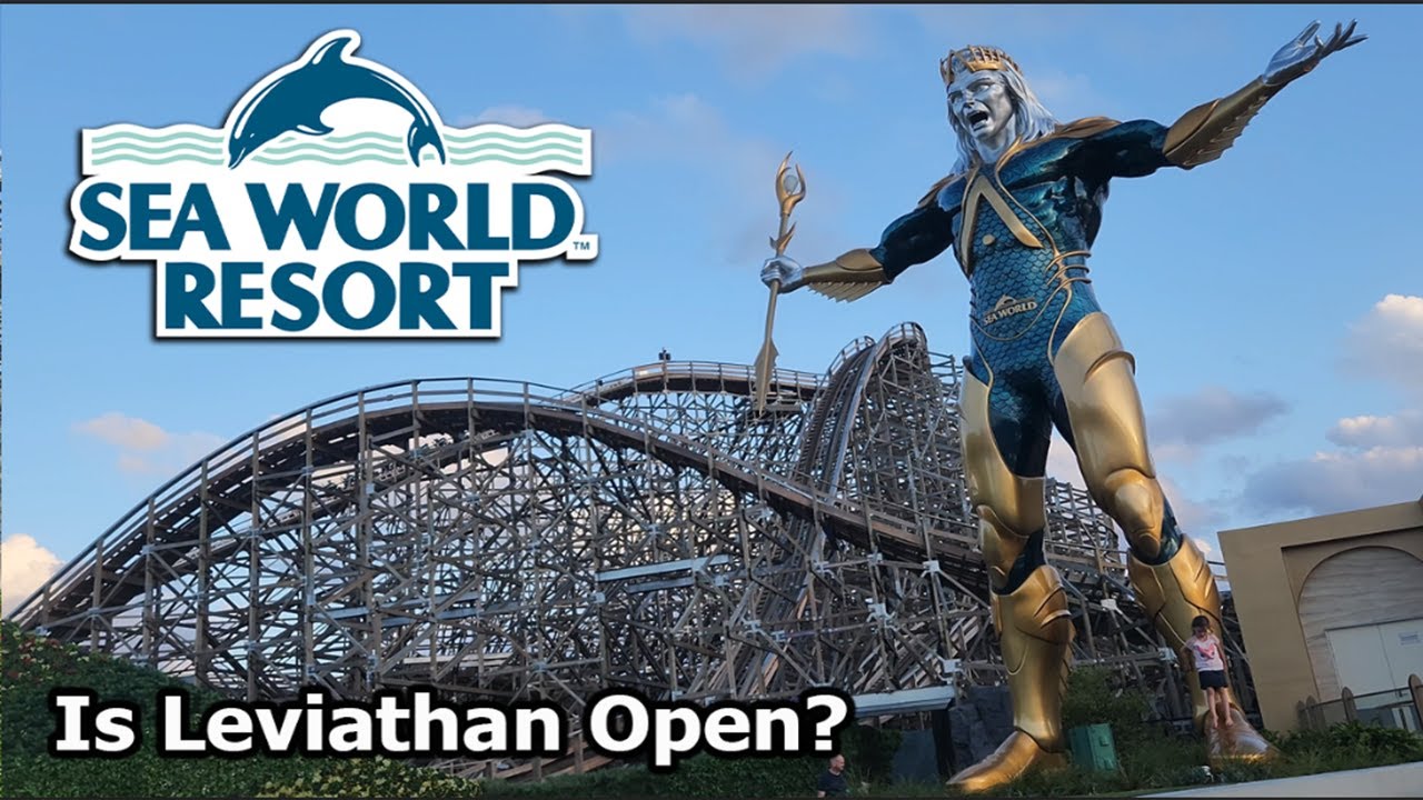 Riding LEVIATHAN!!! - Sea World Gold Coast Theme Park Australia - YouTube