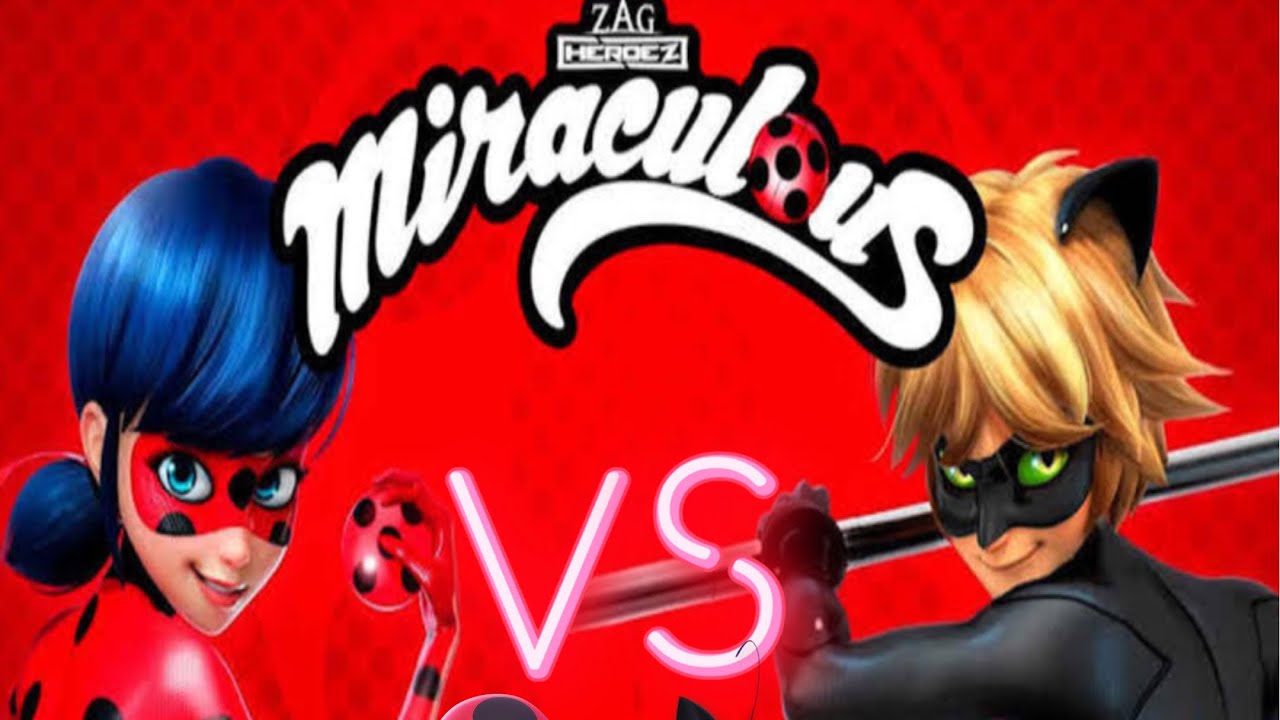 Ladybug vs cat noir - YouTube