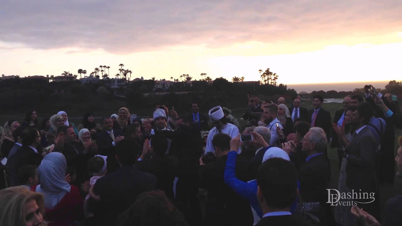 Zaffe Drummers for a Palestinian Wedding in Orange County - YouTube