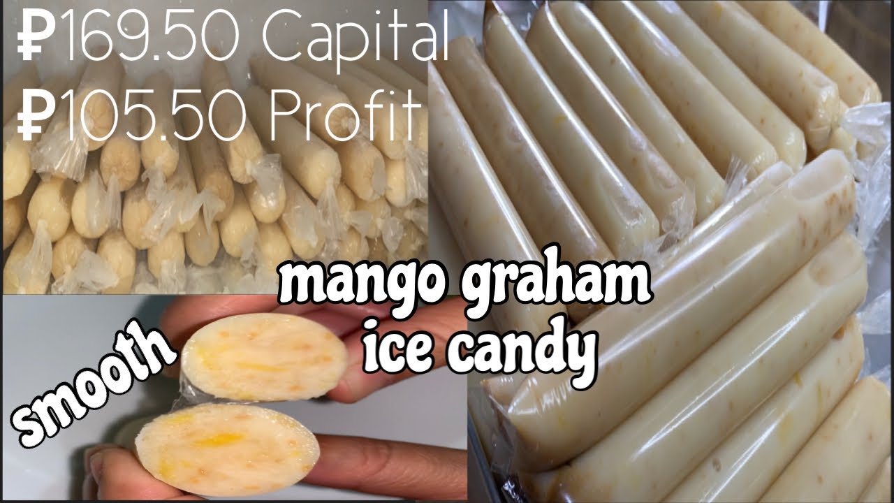 MANGO GRAHAM ICE CANDY RECIPE FOR BUSINESS - YouTube