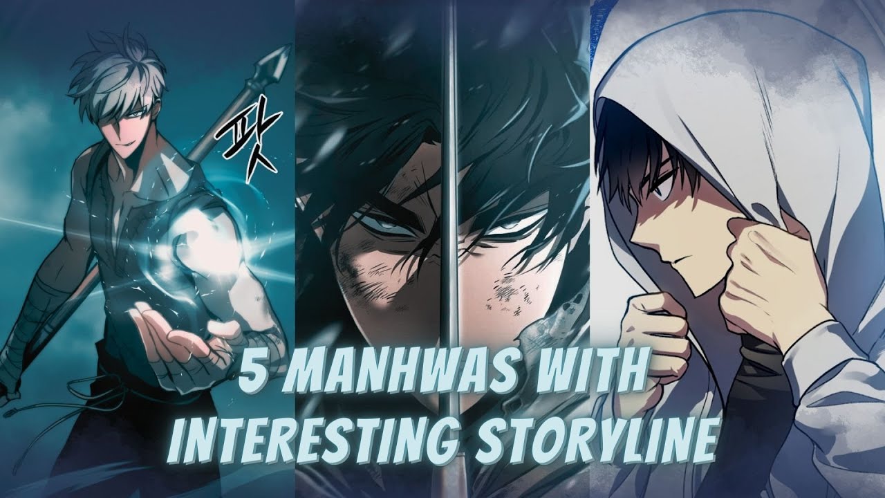 🔥 5 MANHWAS WITH INTERESTING STORYLINE🔥#manhwa #viral #webtoon # ...