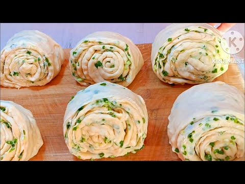 Grandma’s_Green_Onion_Bread 🍞🧅✨