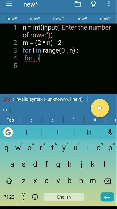 Python pattern programs | printing stars '*' in different shape | world ...