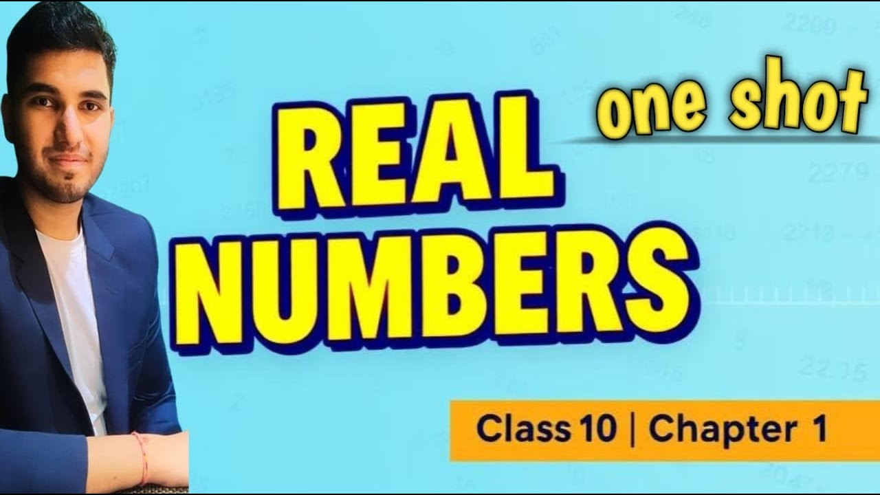 "Master Class 10 Real Numbers in One Shot! 🔥 All Topics & Questions ...