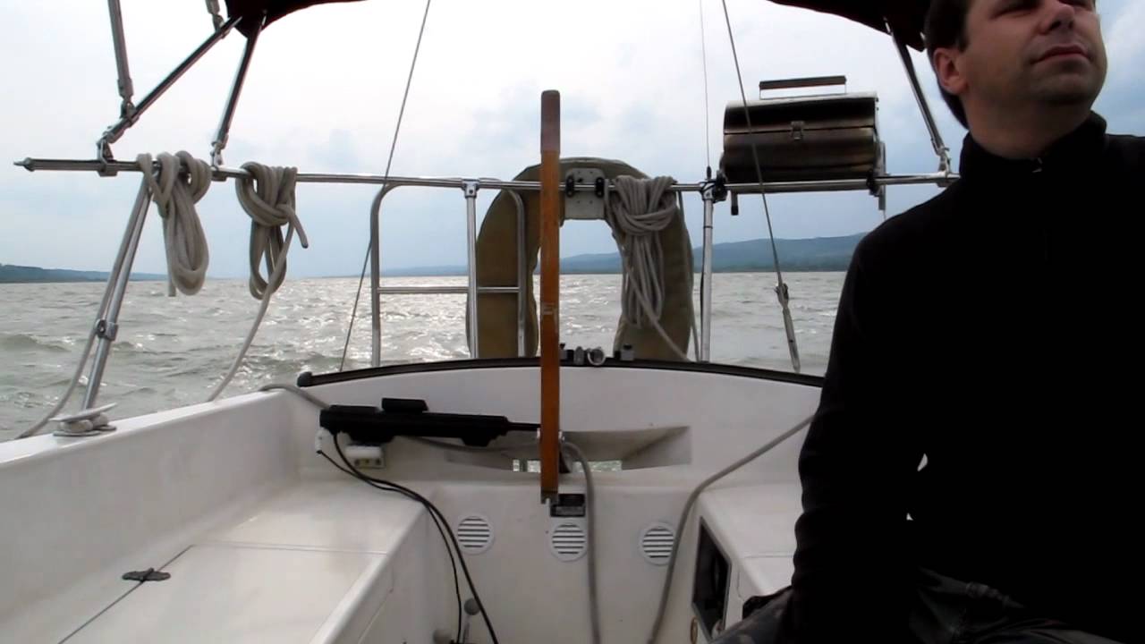 Navico tillerpilot tp5000 in action - YouTube