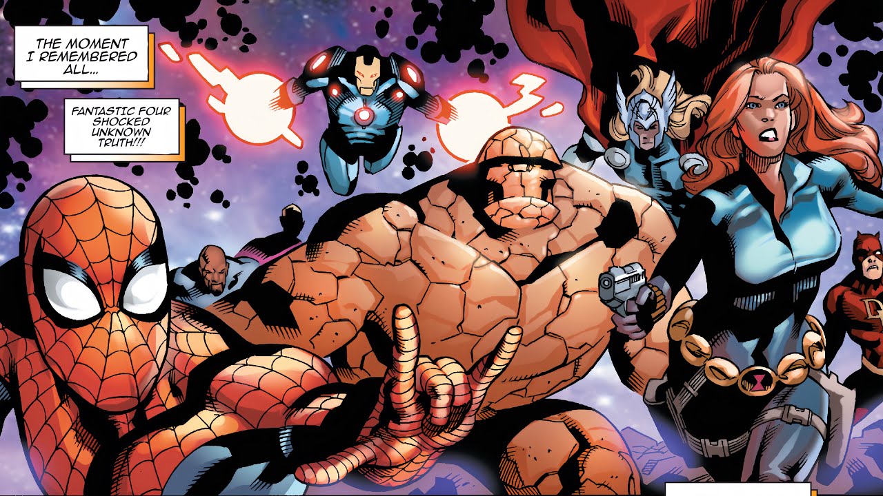 Fantastic Four Secrets: The Unseen Invisible Woman and The Thing ...