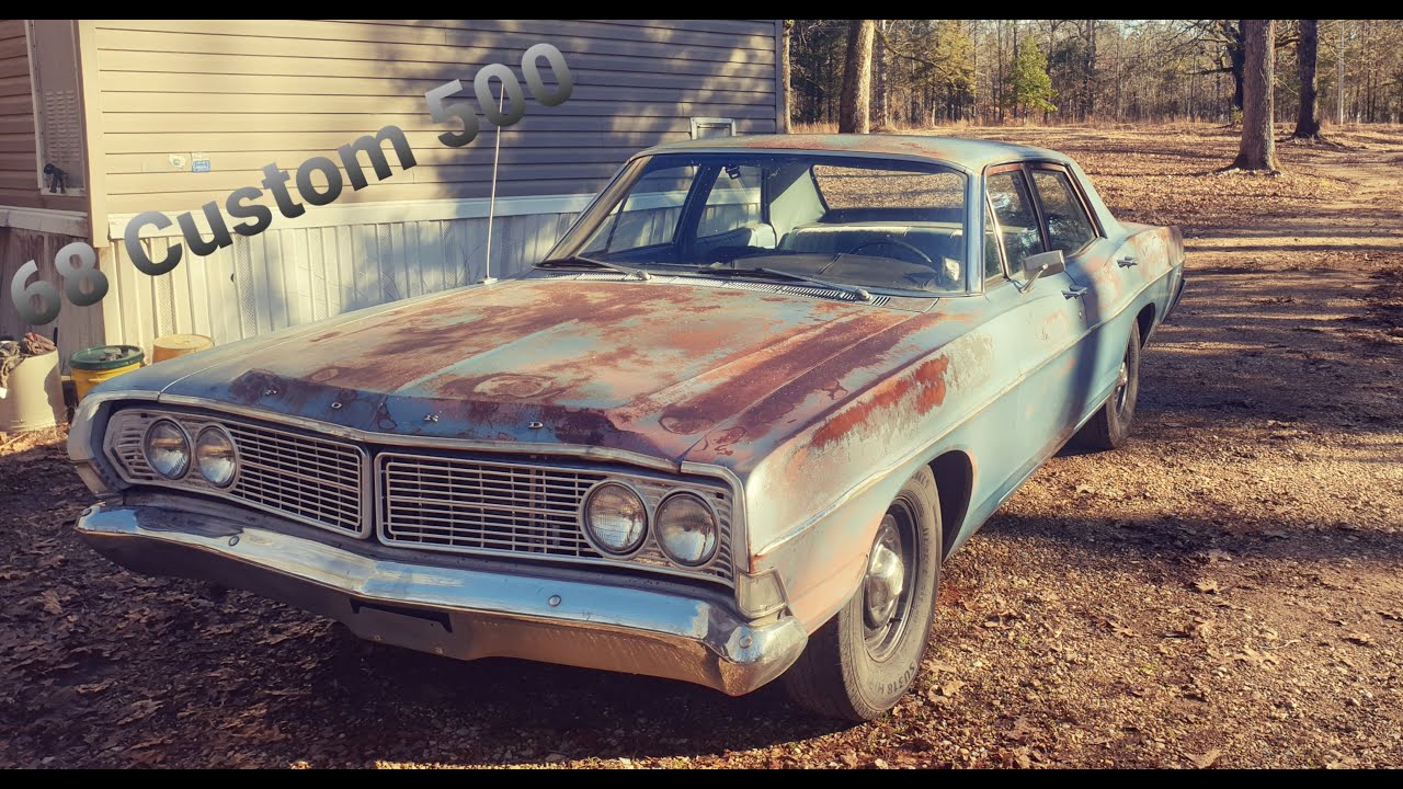 1968 Ford Custom Galaxy 500 strut rod repair - YouTube