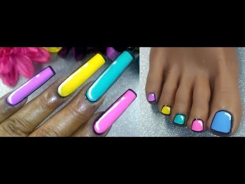 Cartoon Nail Trend Exploded | Cartoon Nails - YouTube