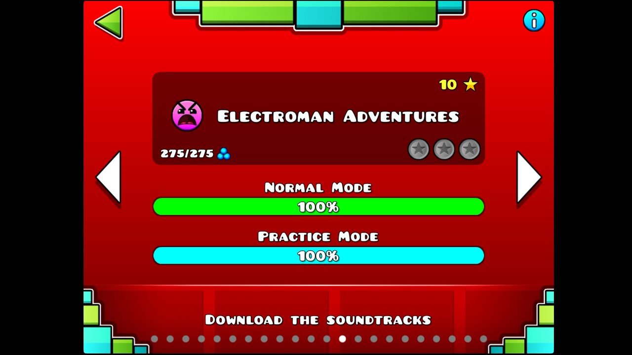 Geometry Dash: Electroman Adventures - YouTube