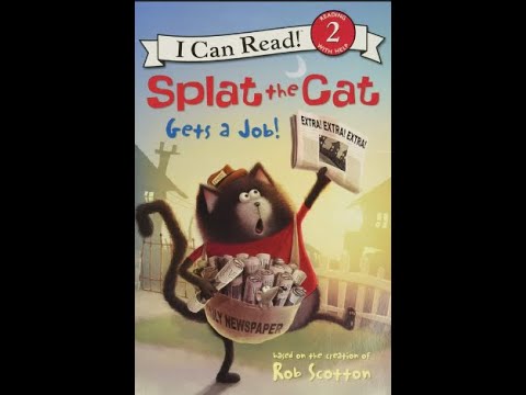 Splat the cat gets a job - YouTube