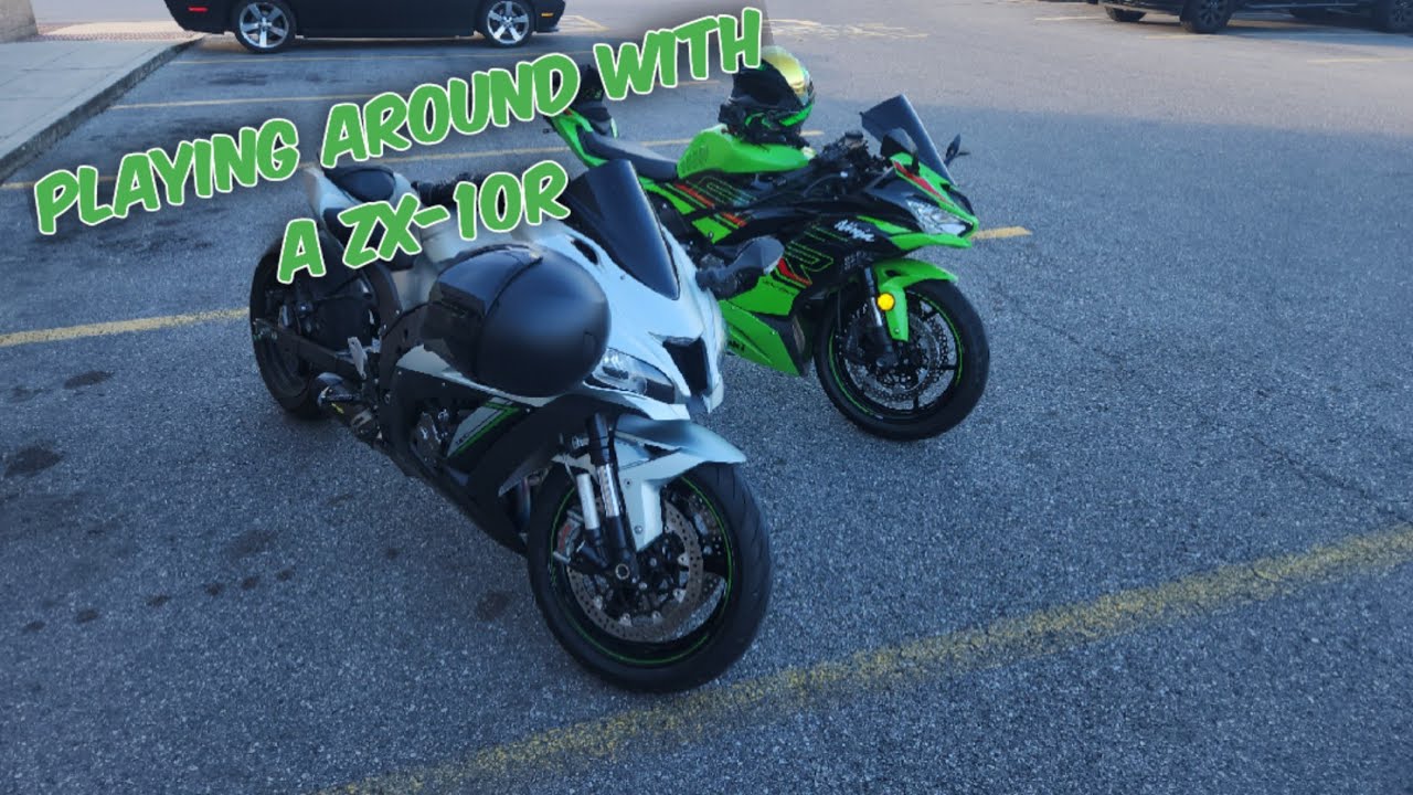 2023 Kawasaki Ninja Zx6R VS Stretched Modified ZX10R - YouTube