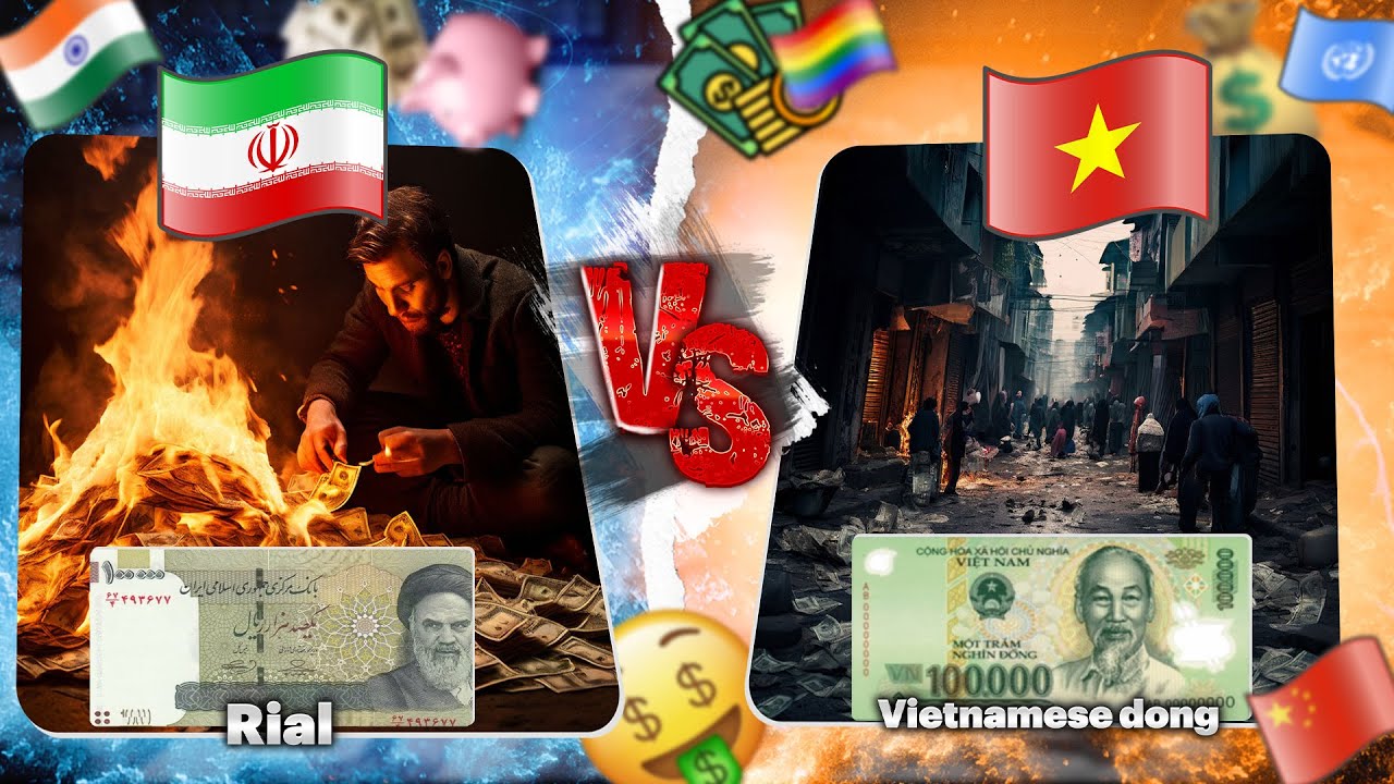 Comparison of the world's most worthless currencies - YouTube
