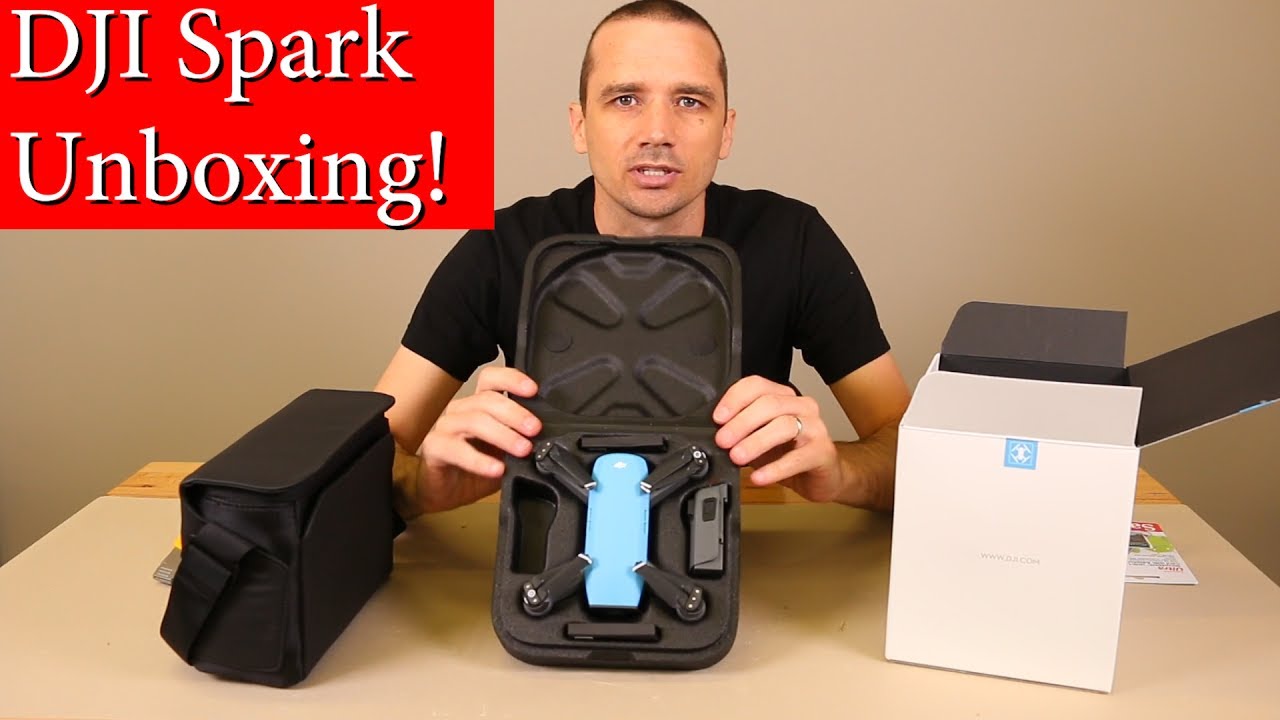 DJI Spark Unboxing - YouTube
