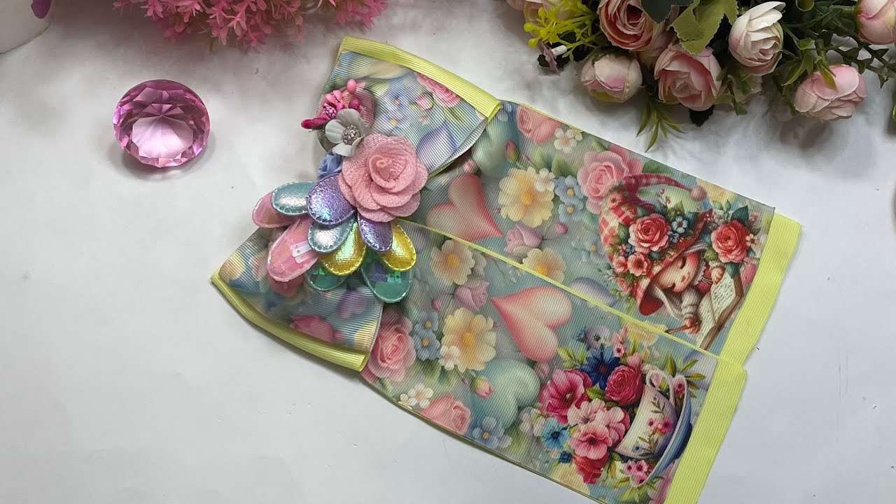 Lazo con tira vintage VIDEO No. 1091 creaciones Rosa Isela - YouTube