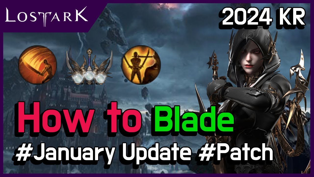 [Lost ark] 2024 Deathblade Guide - Practical Class Guide - YouTube