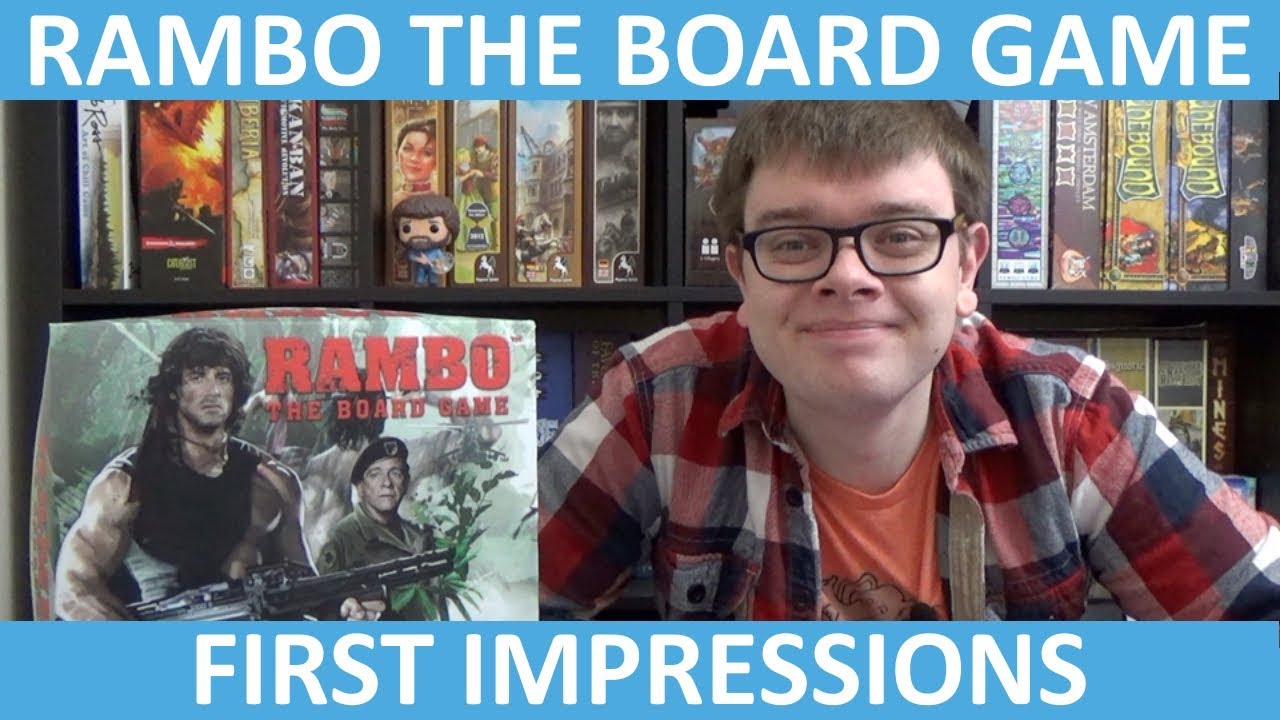 Rambo: The Board Game - First Impressions - YouTube