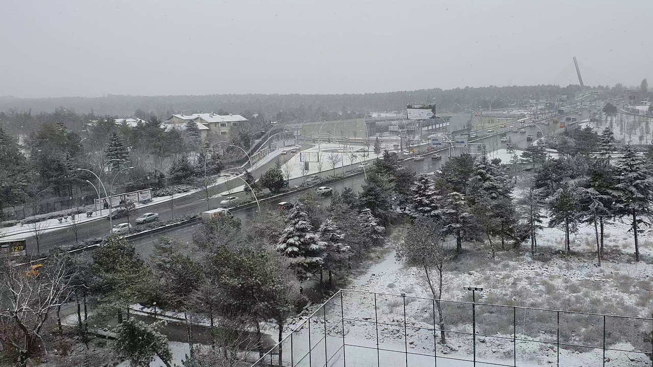 Spectacular Snowfall in Ankara | Turkey | 2020 [4K] - YouTube