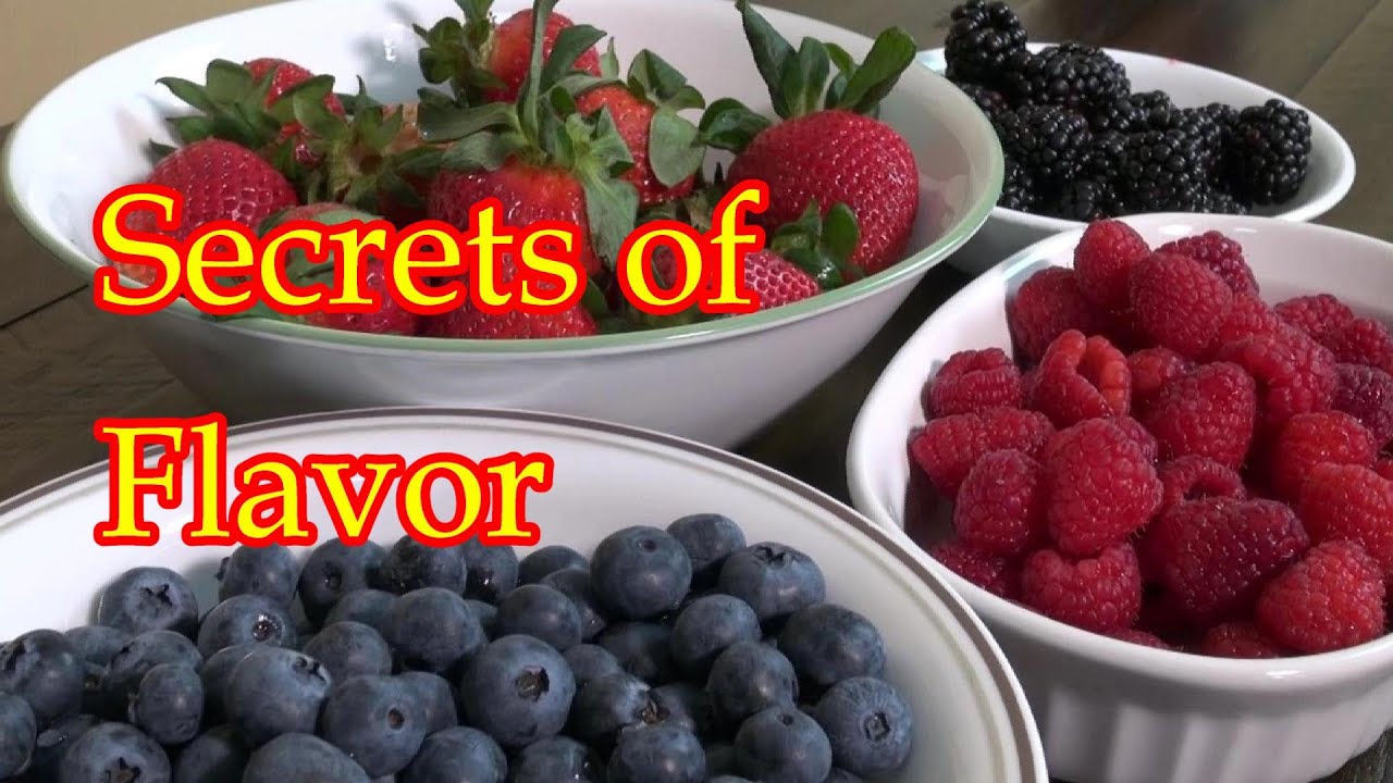 What Makes Fruits Taste So Good Secrets of Flavor - YouTube