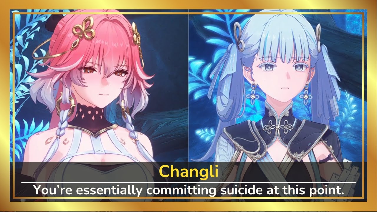 Changli and Rover Stop Jinshi from Dying - Cutscene | Wuthering Waves ...