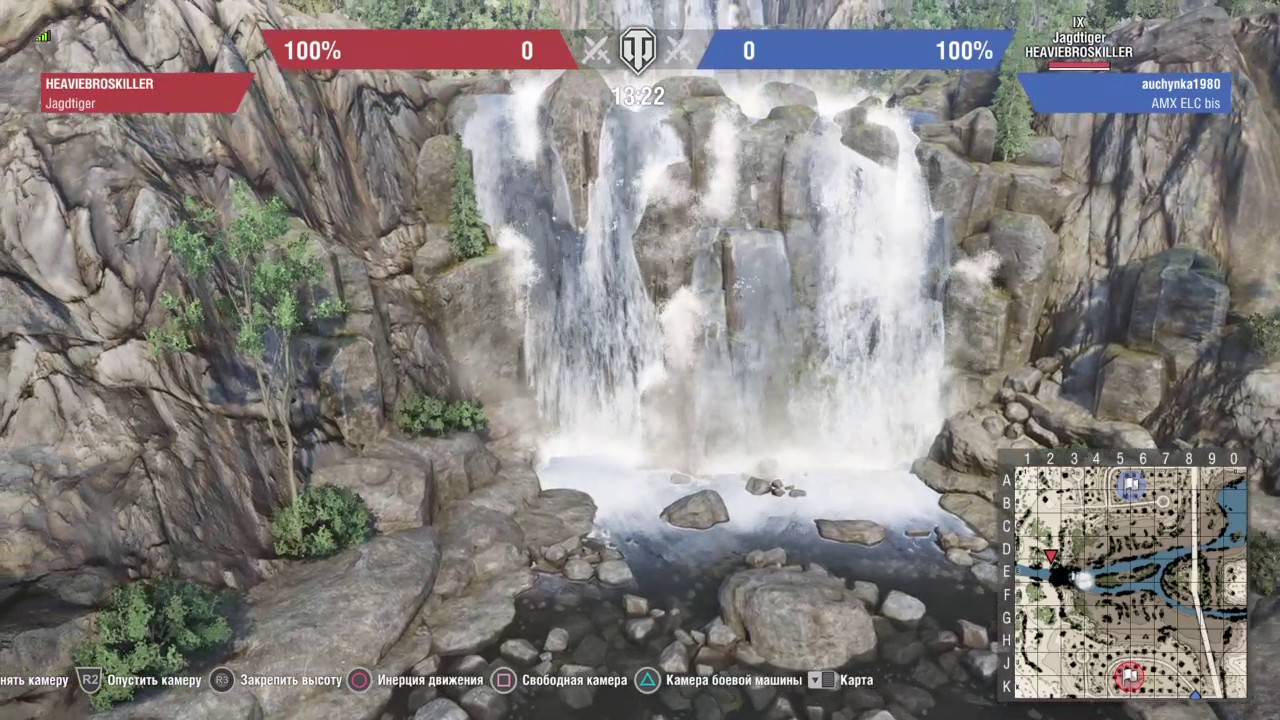 Карта Хайфолл // Map Liberty Falls [WOT Console] - YouTube