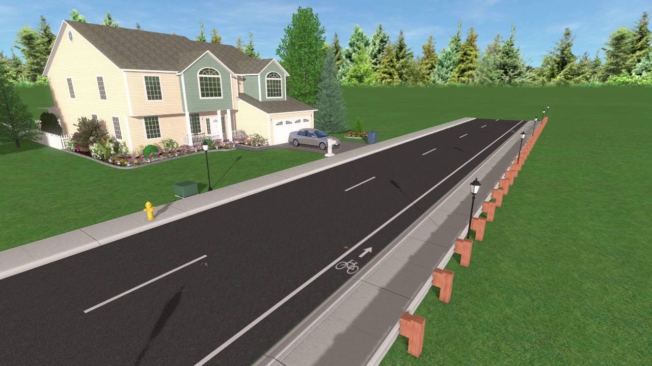 Realtime Landscaping Architect- Adding a Road Pt. 2 - YouTube