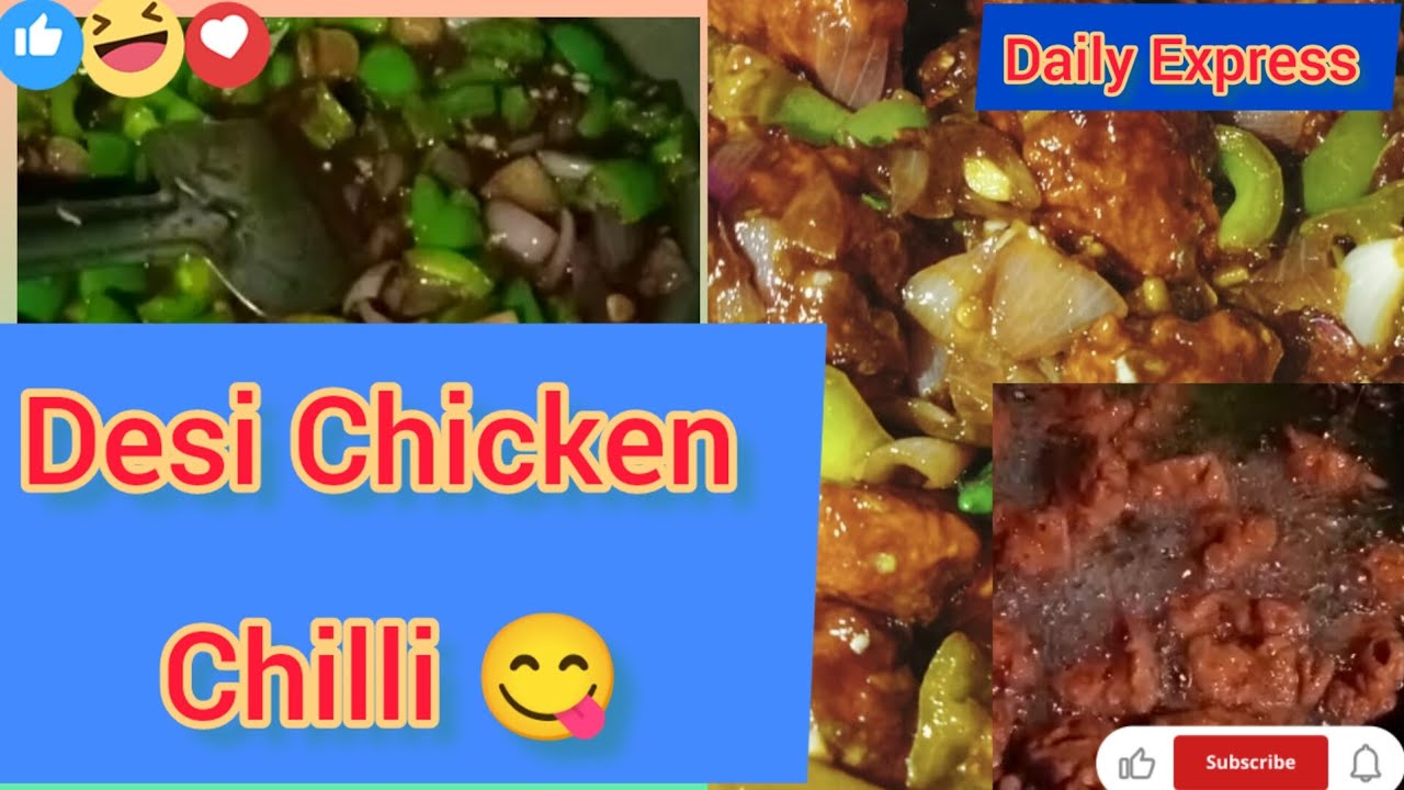 Chicken Chilli 😋||| How to Make Testy Chicken Chilli. It so delicious ...