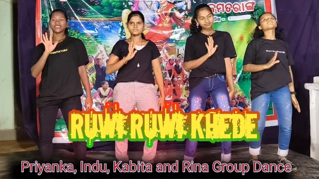 Ruwi Ruwi Khede Song Dance covered by Priyanka group - YouTube