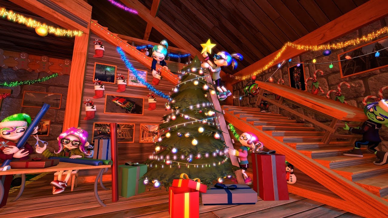 [SFM/Splatoon2] Squidmas | Speed Art/Render - YouTube