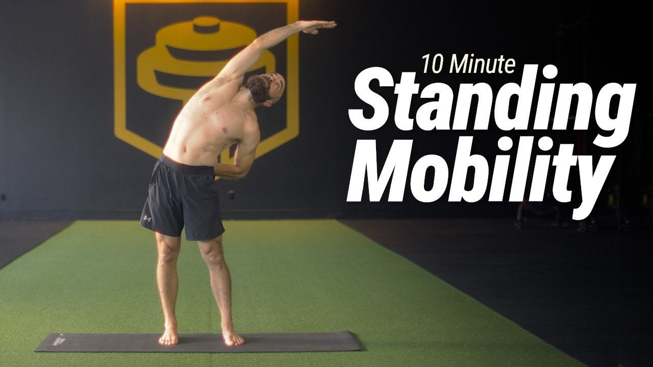 10 Minute Standing Mobility Workout | Follow Along, No Talking - YouTube