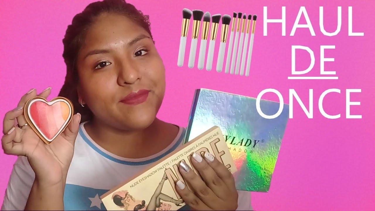HAUL DE ONCE #7 - MAQUILLAJE, UÑAS Y MAS- NATURA AQUARELA, RIMMEL YUYA ...