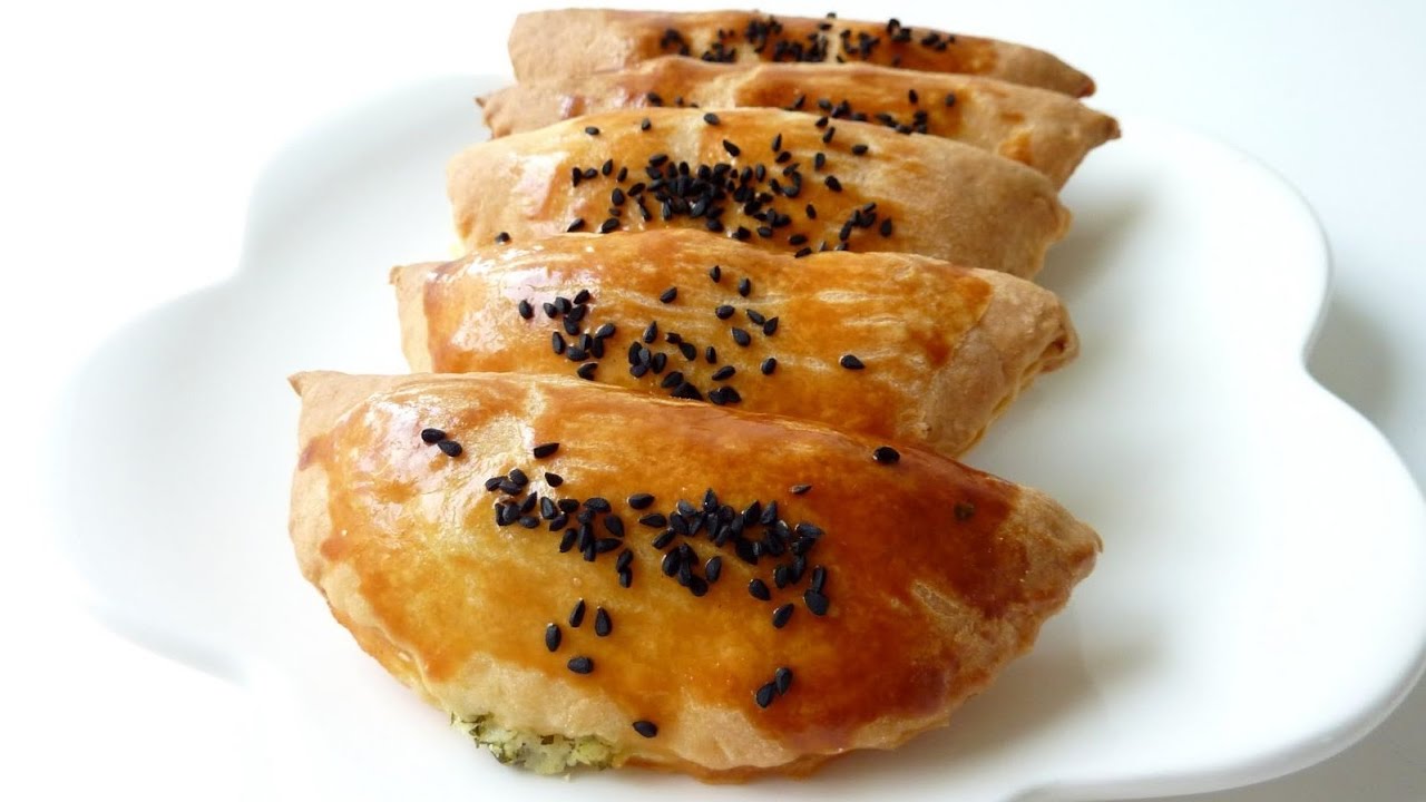 Recette brioche turque au fromage feta (poğaça) - YouTube