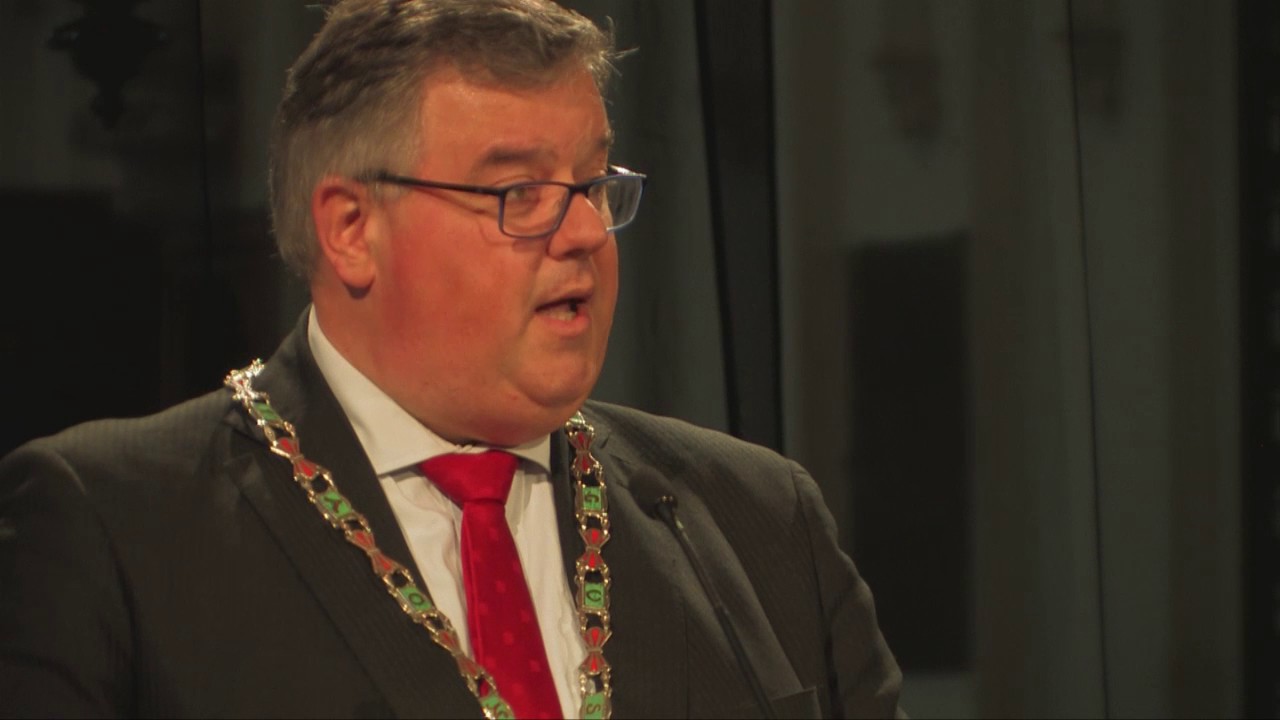 Speech mayor Hubert Bruls Treaties of Nijmegen Medal 2016 - YouTube