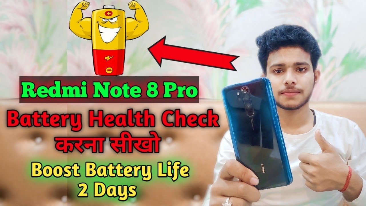 Redmi Note 8 Pro Battery Health Check | How to Check Battery Health in ...