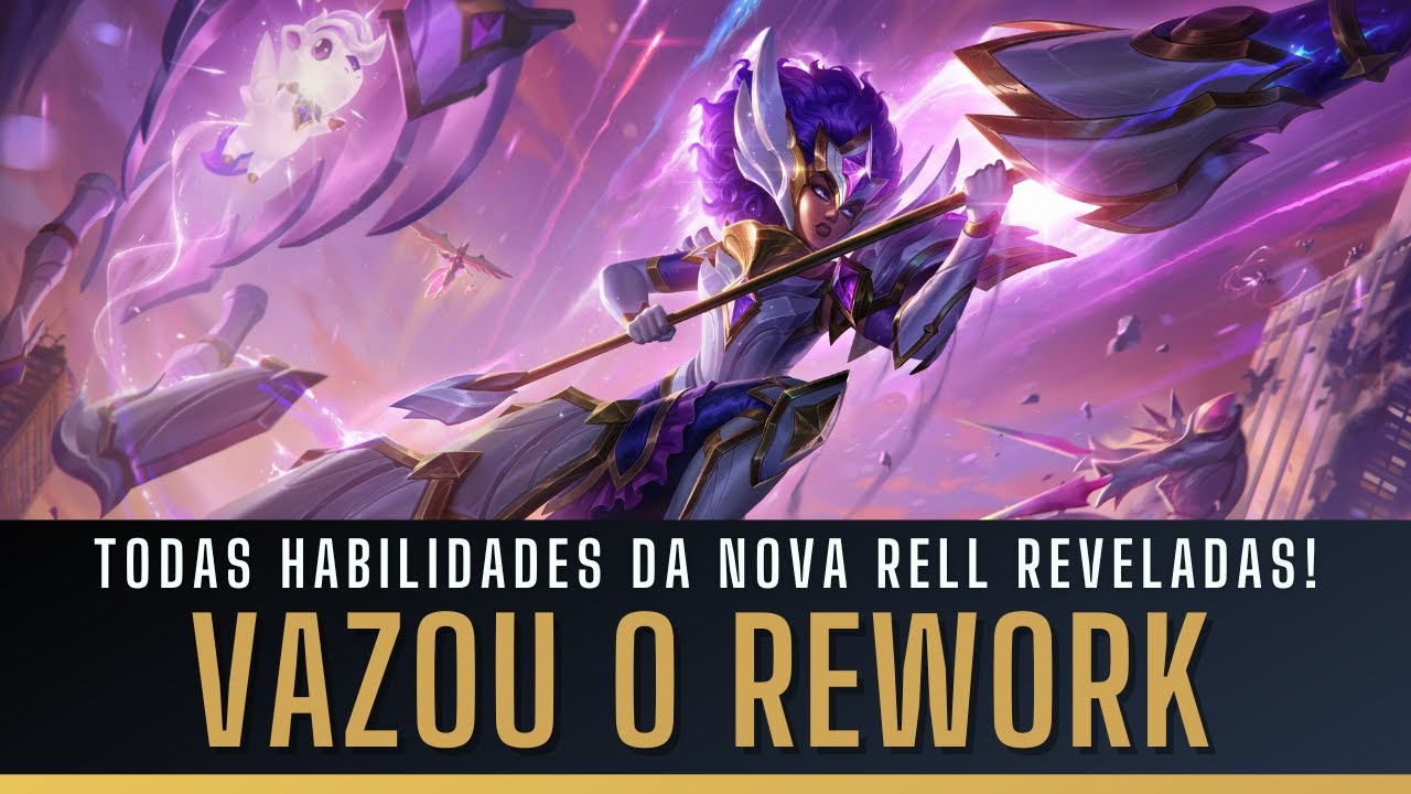 VAZOU O REWORK DA RELL! AGORA, ELA VAI SE TRANSFORMAR IGUAL A NIDALEE ...
