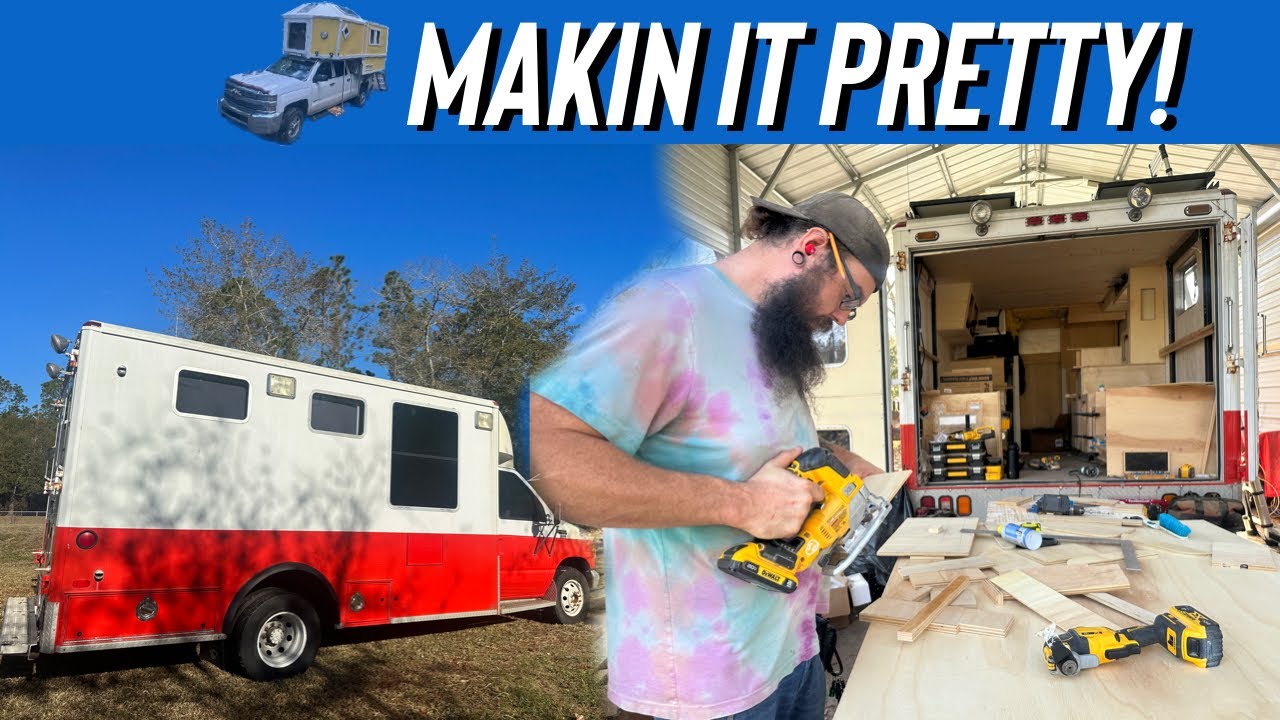 Unique Camper Build - ERV BUILD OUT - custom carpentry and so much more ...