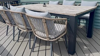1 Year Later: OC Orange-Casual Wicker Patio Dining Chairs Review