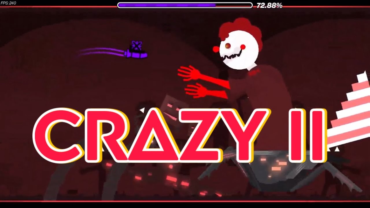 CraZy II 100% by DavJT (insane demon) | Geometry Dash 2.2 - YouTube