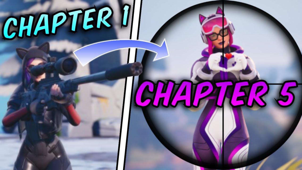 FORTNITE: THROUGHOUT THE CHAPTERS (Chapter 1-5 Best Moments) - YouTube