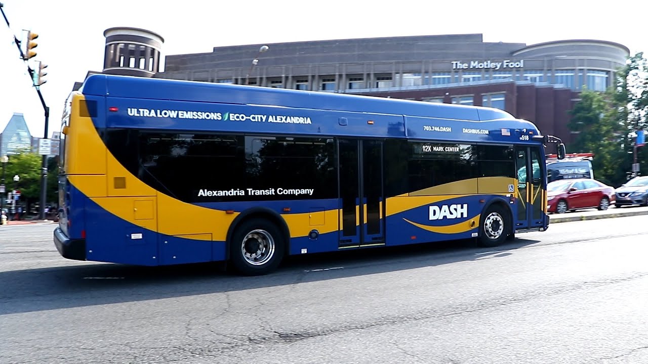 DASH Alexandria Transit Company 2019 New Flyer XD35 "Xcelsior" 518 ...