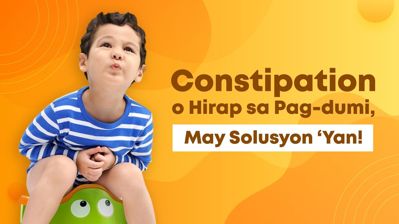 Constipation o Hirap sa Pag-dumi? May Solusyon 'Yan! - YouTube