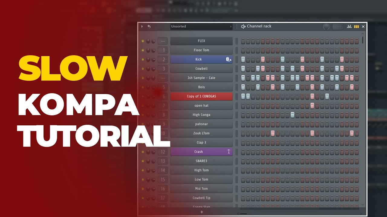 How To Make Slow Groovy Kompa Instrumental - YouTube