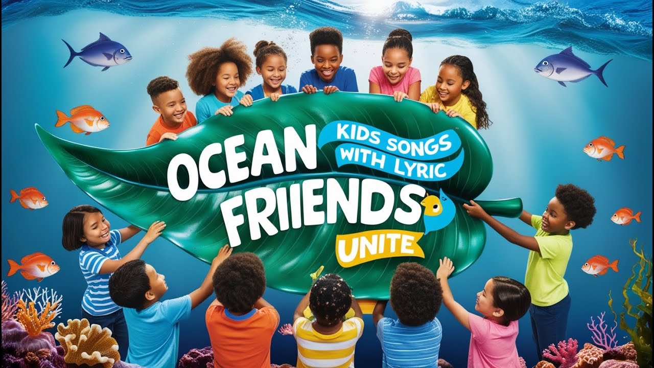 Ocean Friends Unite | Kids Songs with Lyric | 4K - YouTube